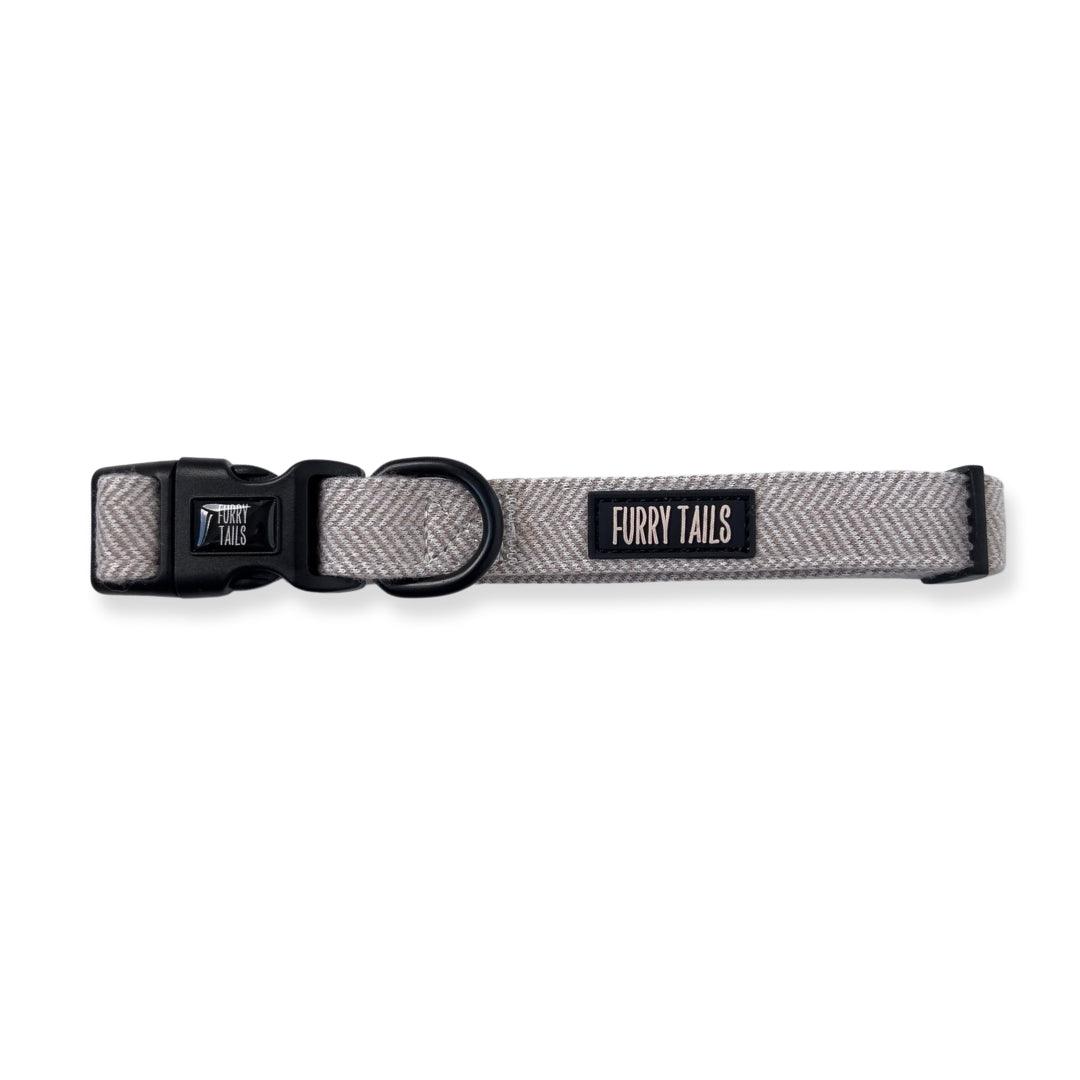Adjustable Dog Collar - Tweed - Coco – Furry Tails