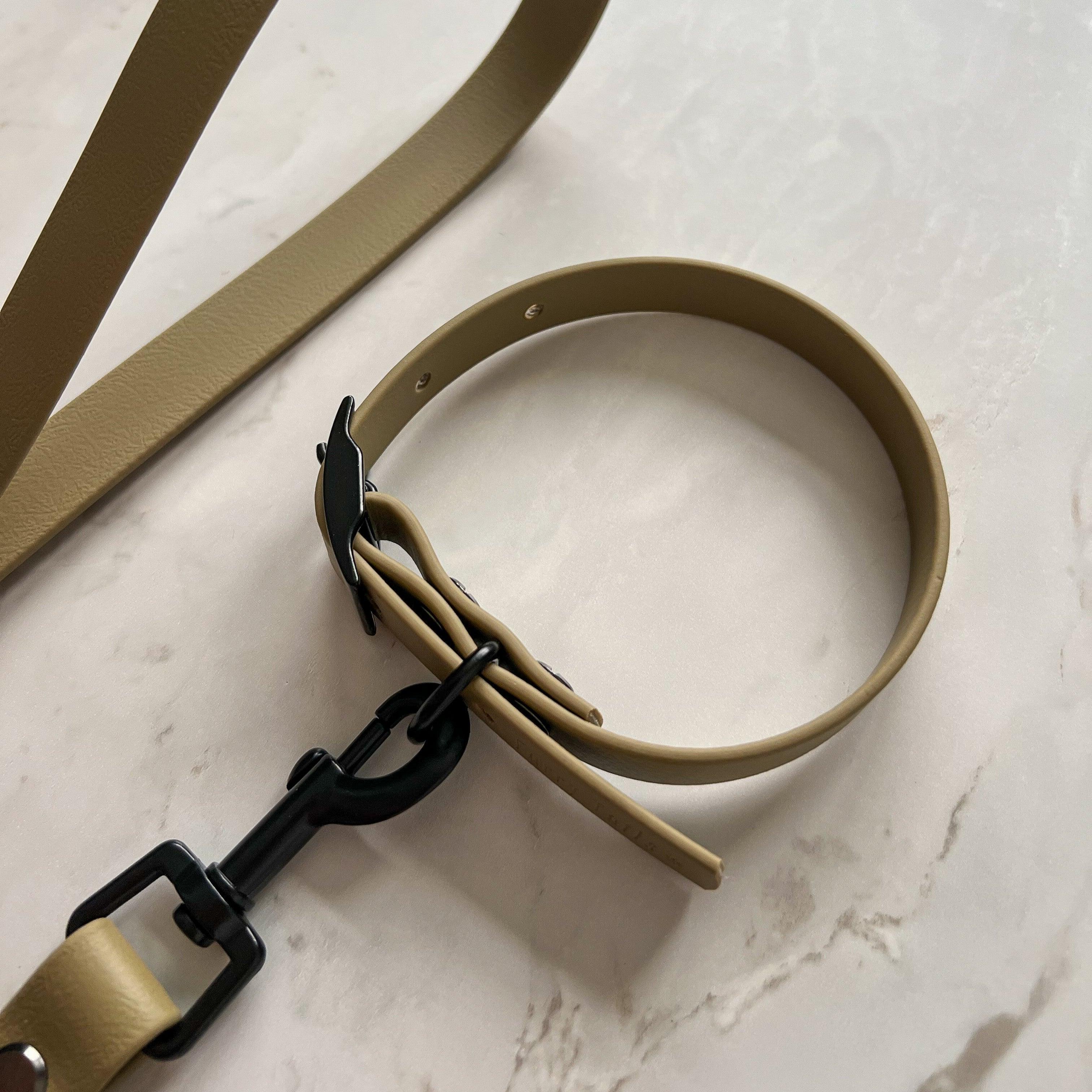 Waterproof Collar + Lead Bundle - Sage – Furry Tails