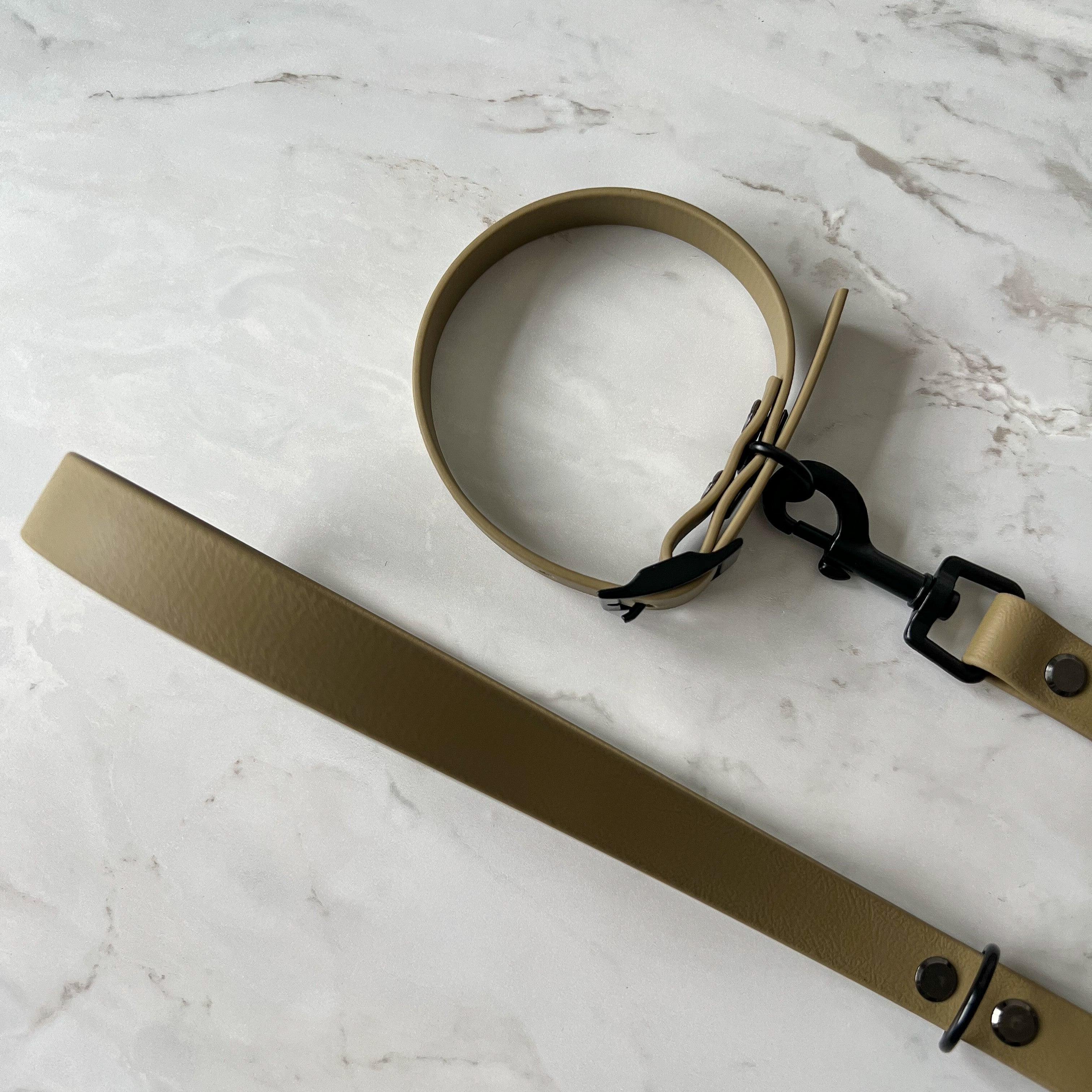 Waterproof Collar + Lead Bundle - Sage – Furry Tails